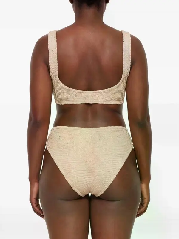 PARAMIDONNA Emily Seersucker Bikini - Neutrals