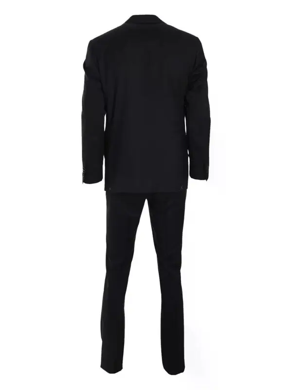 Corneliani Virgin Wool Suit - Black