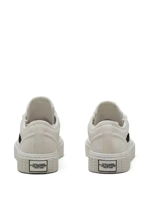 Marc Jacobs Distressed Canvas Sneakers