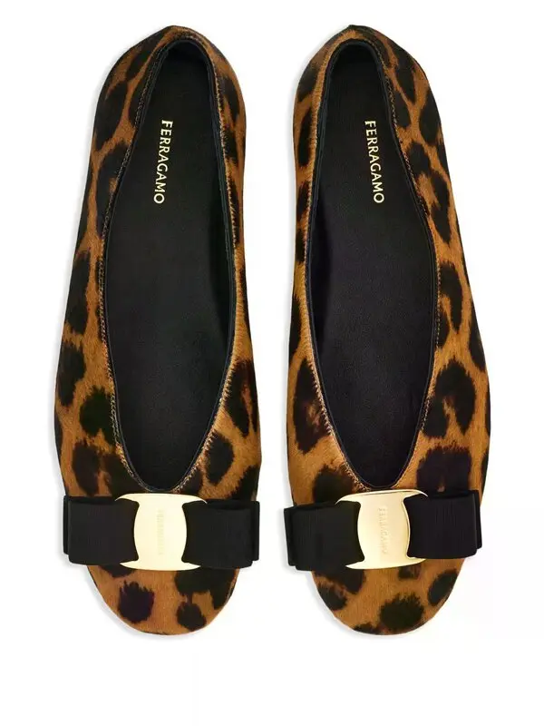 FERRAGAMO Vara Ballerina Shoes
