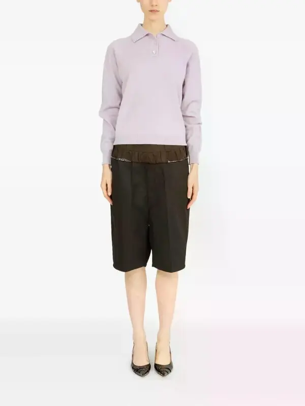 MAISON MARGIELA Wool Polo Top
