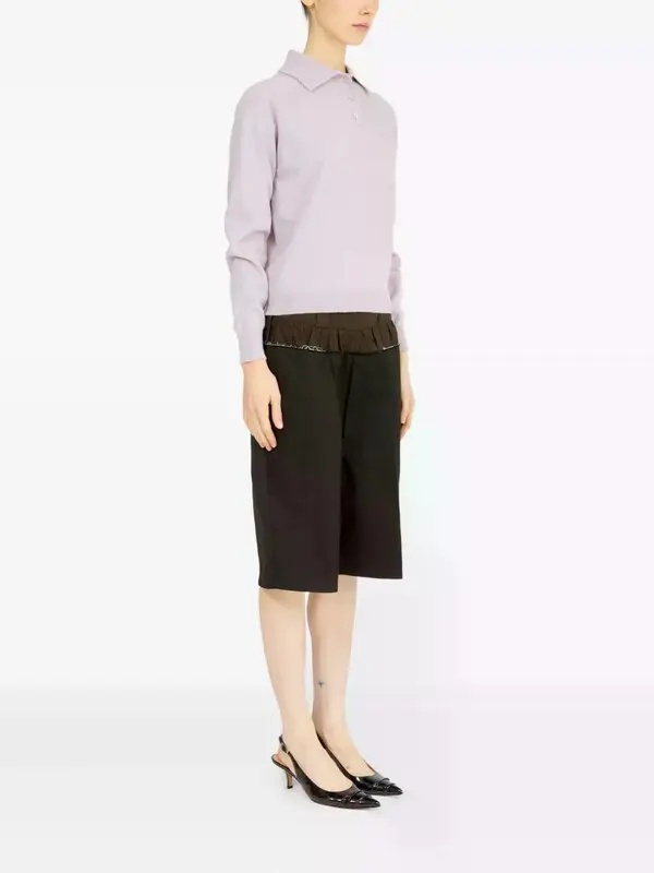 MAISON MARGIELA Wool Polo Top
