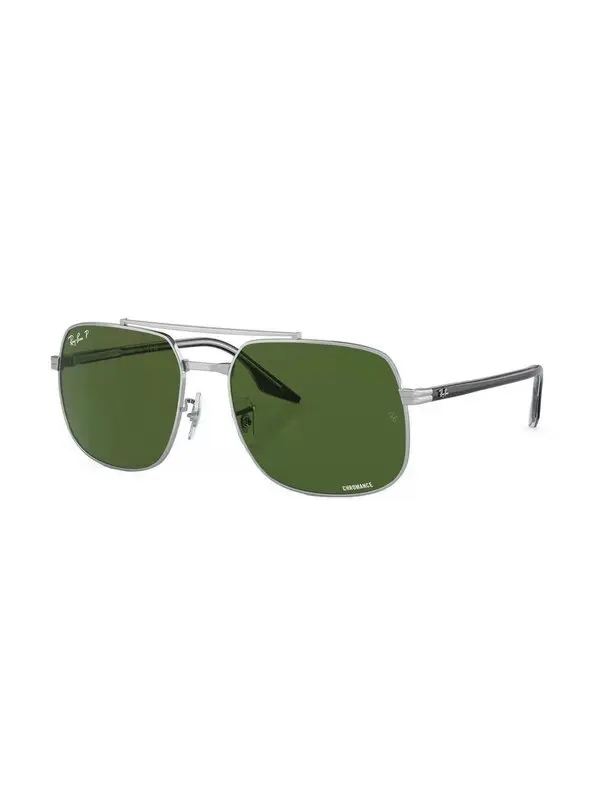 Ray-ban Chromance Geometric-frame Sunglasses