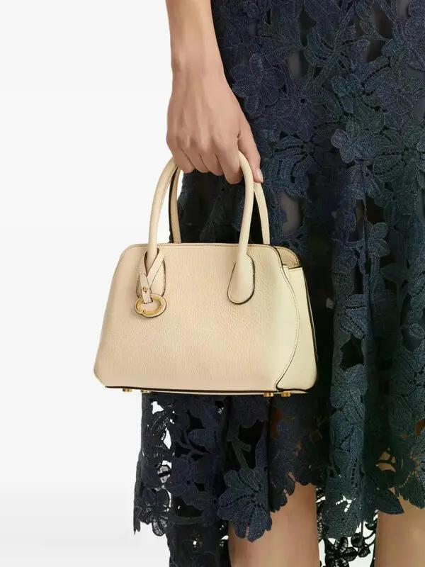 Oscar De La Renta Mini Ivy Structured Tote - Neutrals