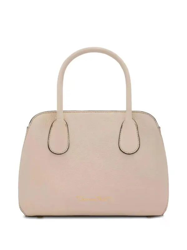 Oscar De La Renta Mini Ivy Structured Tote - Neutrals