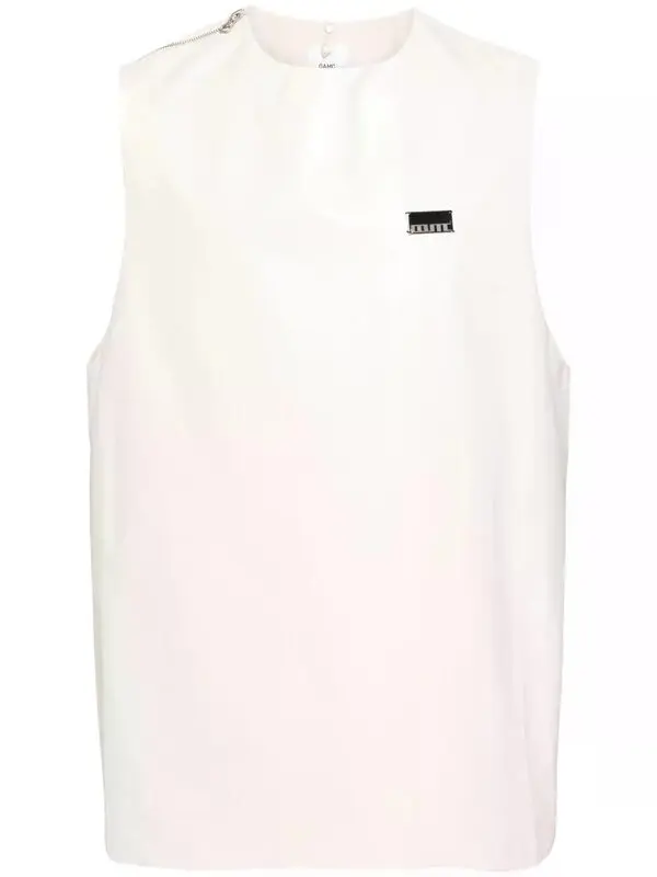 OAMC Zipped Cotton Tank Top