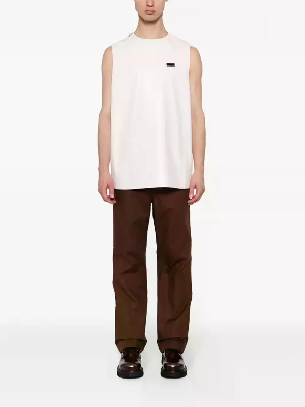 OAMC Zipped Cotton Tank Top