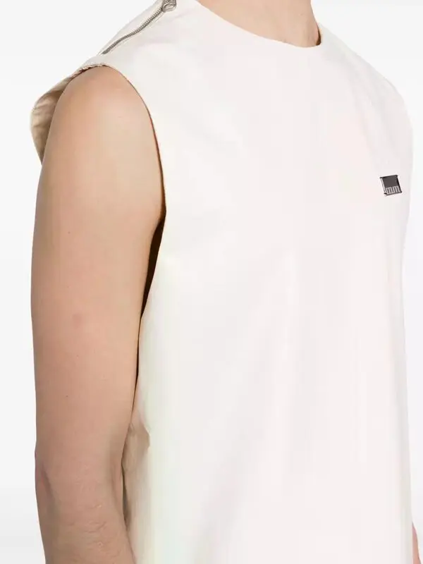 OAMC Zipped Cotton Tank Top