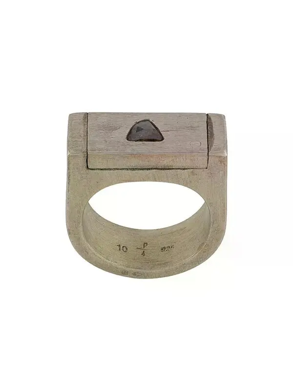 PARTS OF FOUR Plate 9mm Ring - Silver