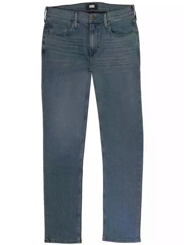 Paige Mid-rise Straight-leg Jeans