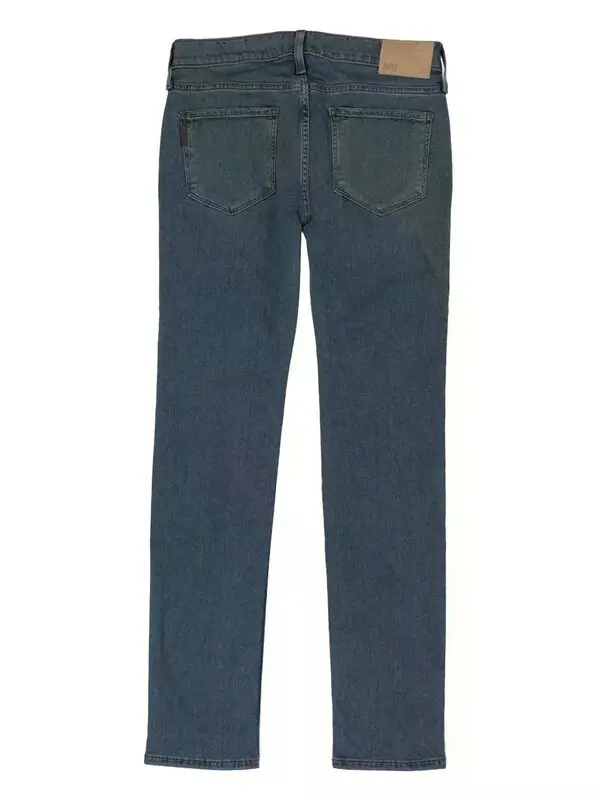 Paige Mid-rise Straight-leg Jeans