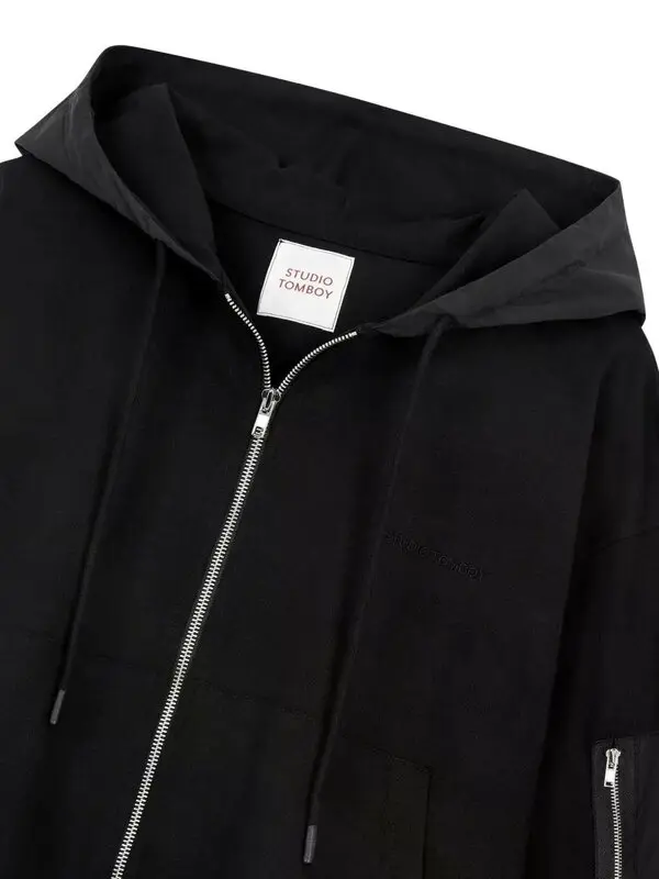 STUDIO TOMBOY Zip-up Hooded Sweatshirt