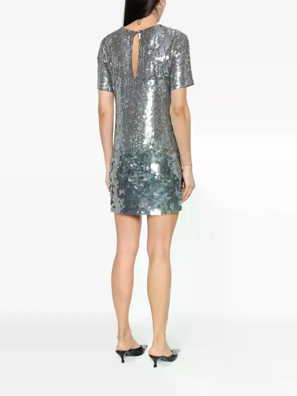 P.a.r.o.s.h Sequinned Mini Shirt Dress