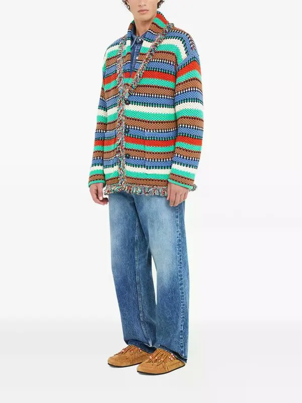 Alanui Sunny Stripes Cardigan