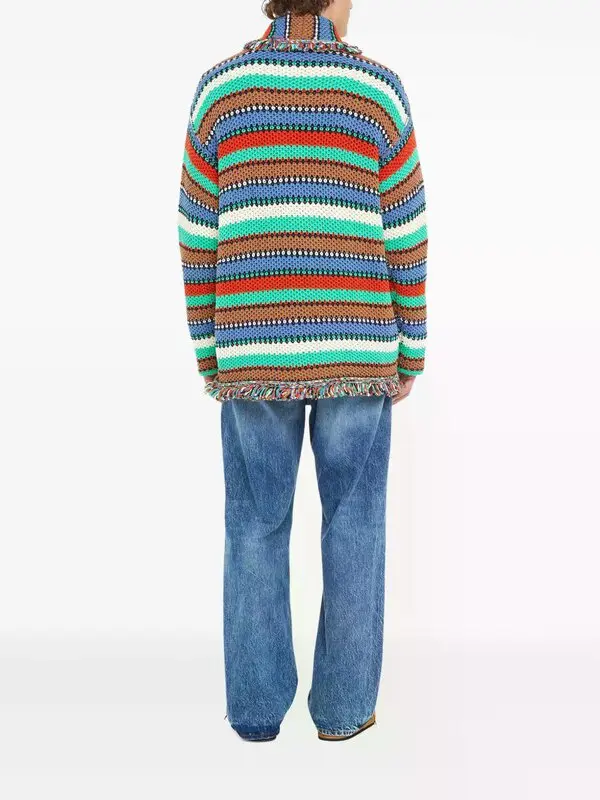 Alanui Sunny Stripes Cardigan