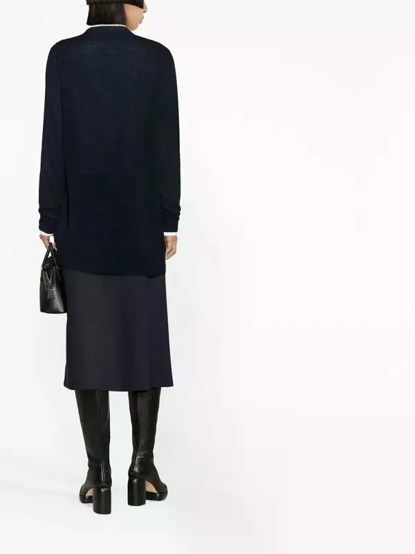 MAISON MARGIELA V-neck Wool-blend Cardigan