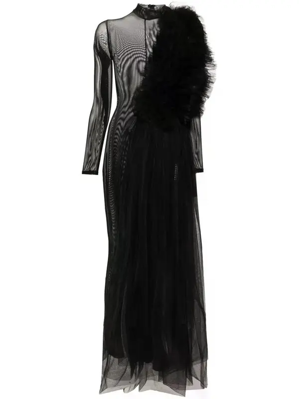 Alchemy Fashions X Lia Aram Tulle Jumpsuit - Black