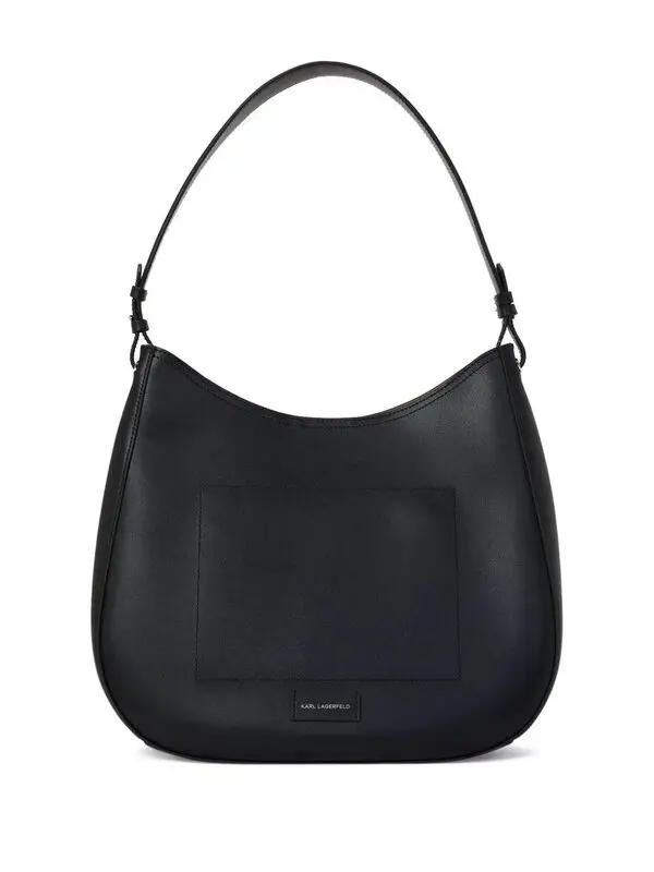Karl Lagerfeld K/circle Perforated-design Hobo Bag