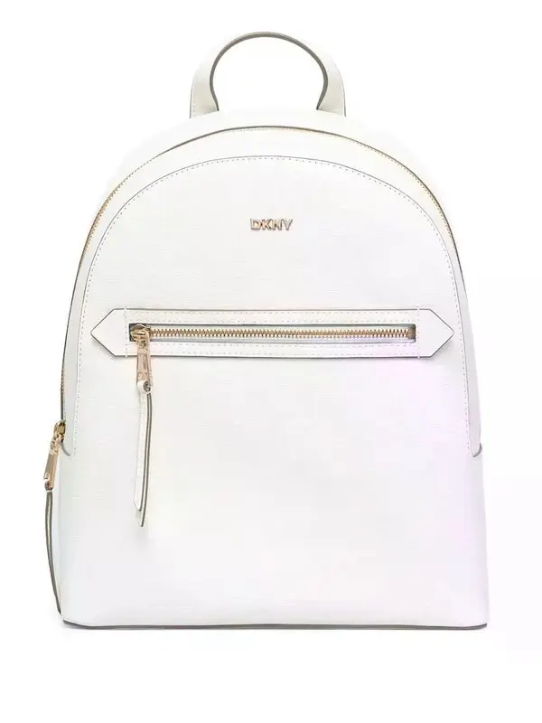 Dkny Leather Backpack - Neutrals