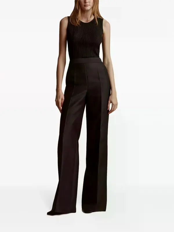 Adam Lippes Bettina Wool-blend Trousers