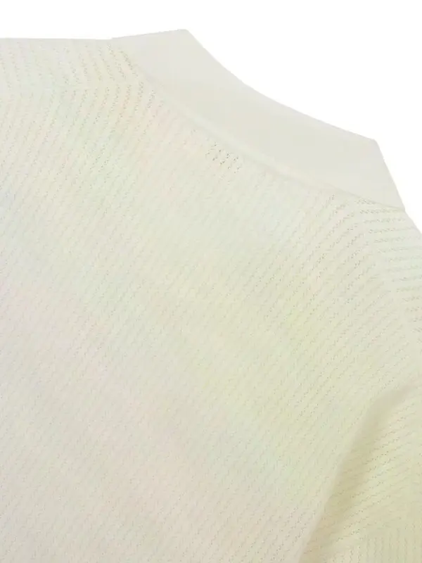 STUDIO TOMBOY Ribbed T-shirt With Polo Collar