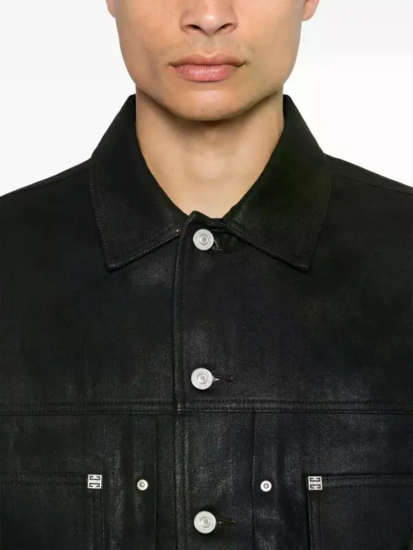 Givenchy Coated Denim Jacket