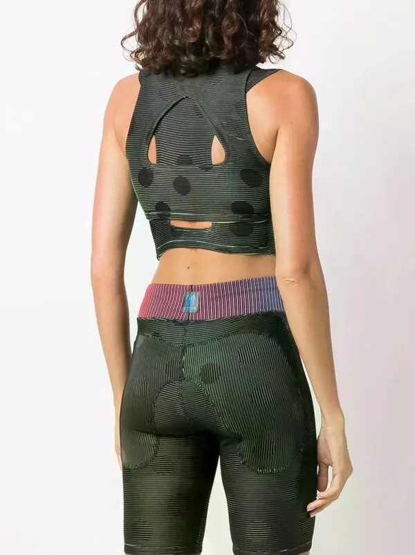 Nike X Off White Polka-dot Print Performance Top