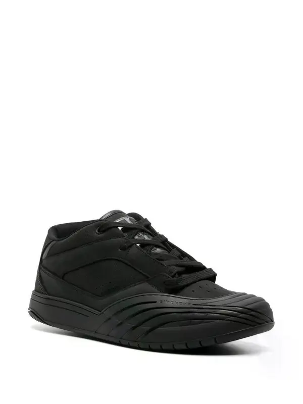 Givenchy 4g-appliqué Tonal Sneakers - Black