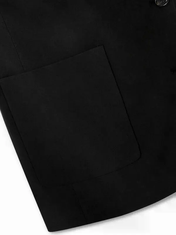 STUDIO TOMBOY Cotton-blend Blazer - Black