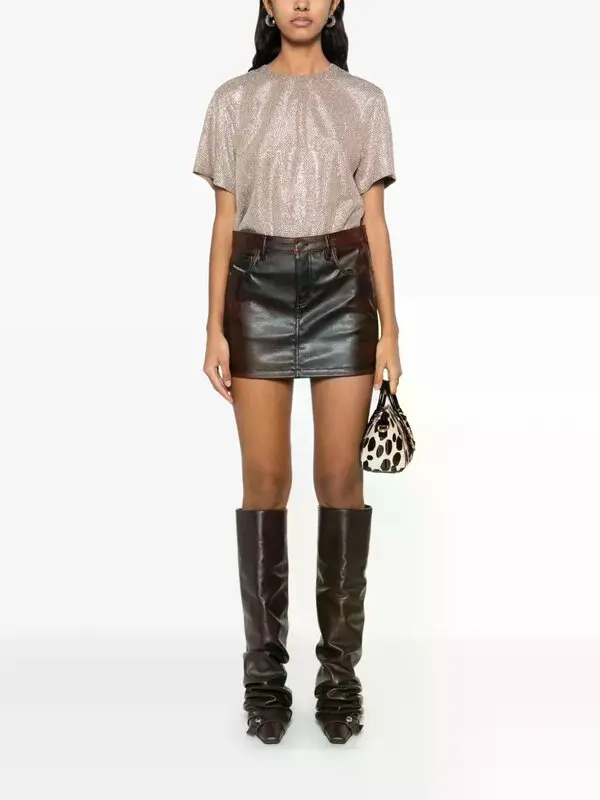 Giuseppe Di Morabito Crystal-embellished T-shirt