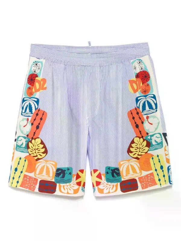Dsquared2 Elastic-waistband Shorts