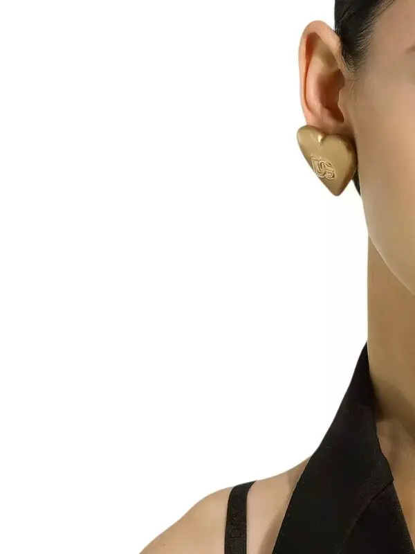Dolce & Gabbana Heart Clip-on Earrings