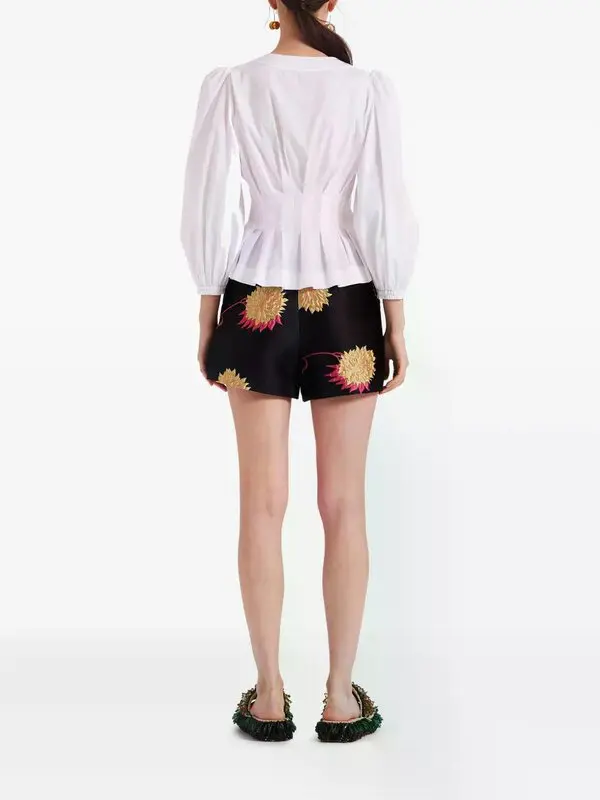 La DoubleJ Margarita Jacquard Shorts - Black