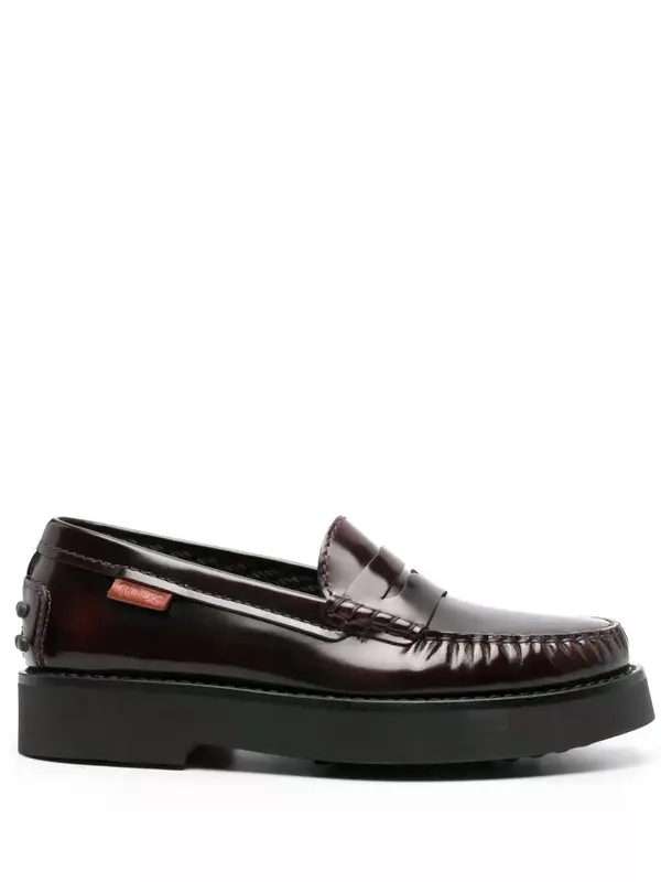 TOD'S Leather Penny Loafers