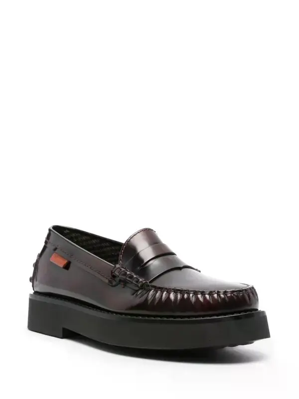 TOD'S Leather Penny Loafers