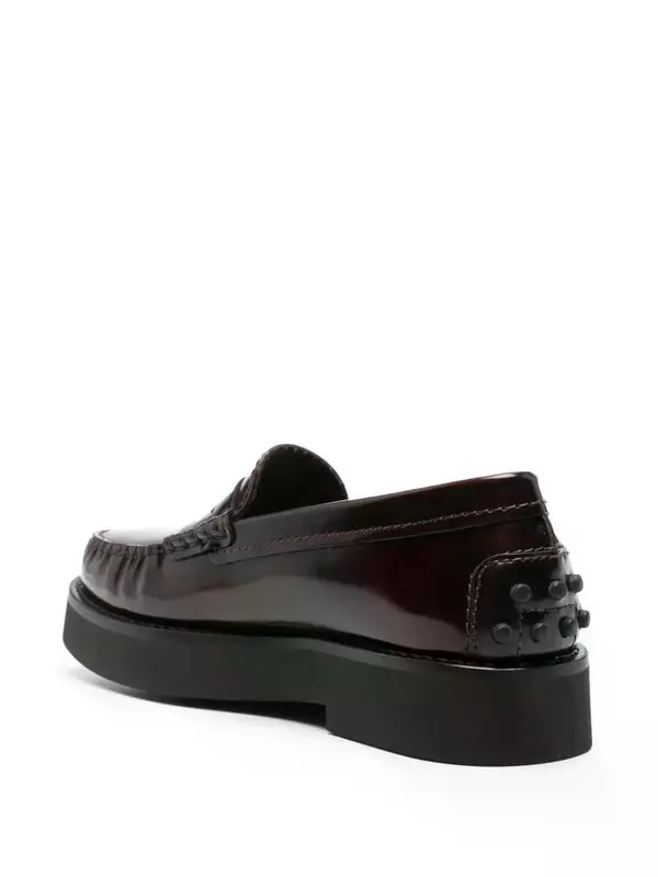 TOD'S Leather Penny Loafers