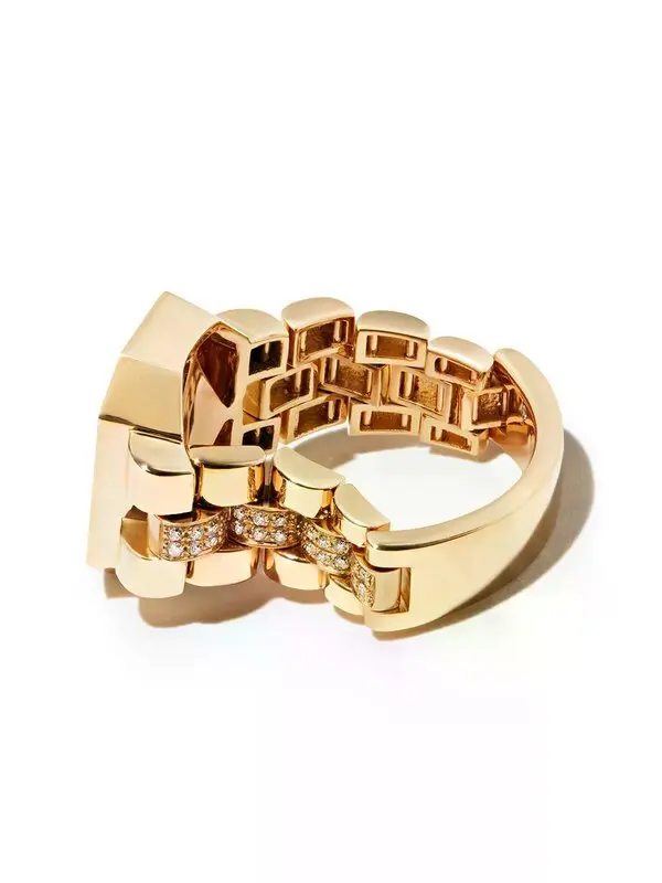 Shay 18k Yellow Diamond Signet Ring