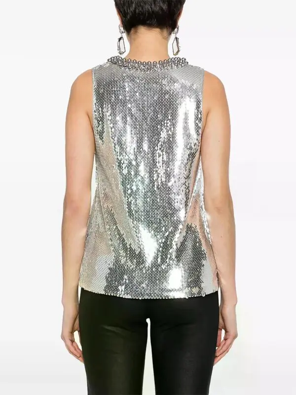 Rabanne Sequin-embellished Top
