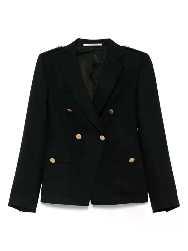 Tagliatore J-darlene Double-breasted Blazer - Black