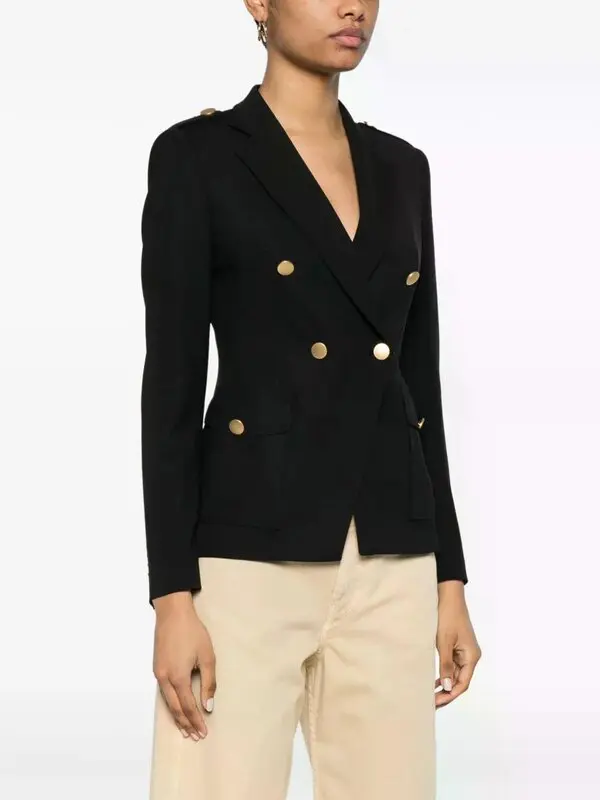 Tagliatore J-darlene Double-breasted Blazer - Black