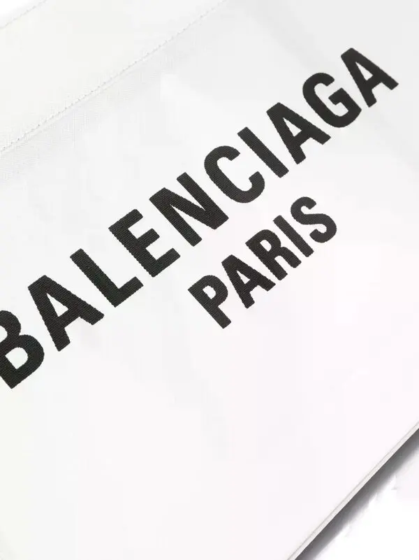 Balenciaga Duty Free Medium Tote Bag - White