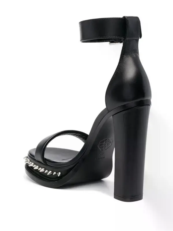 Alexander McQueen Spiked Sole High Heel Sandals