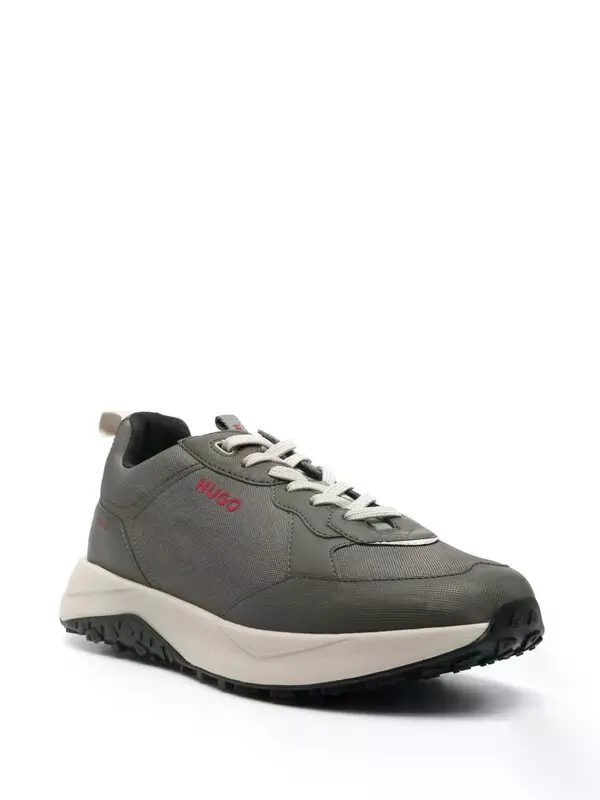 BOSS Raised-logo Panelled Sneakers