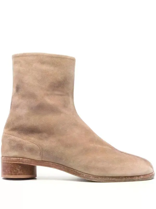 MAISON MARGIELA Tabi 50mm Suede Boots