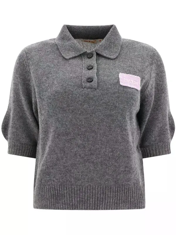 Marni Logo-appliqué Cashmere Sweater
