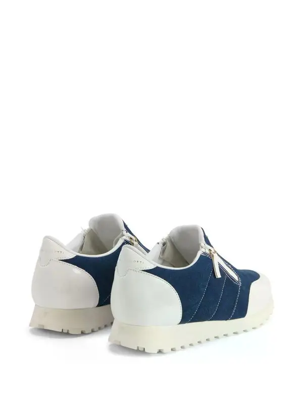 GIUSEPPE ZANOTTI Ilde Run Double-zip Low-top Sneakers