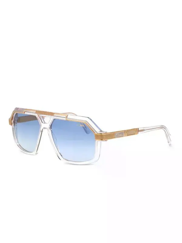 Cazal Pilot-frame Sunglasses - White