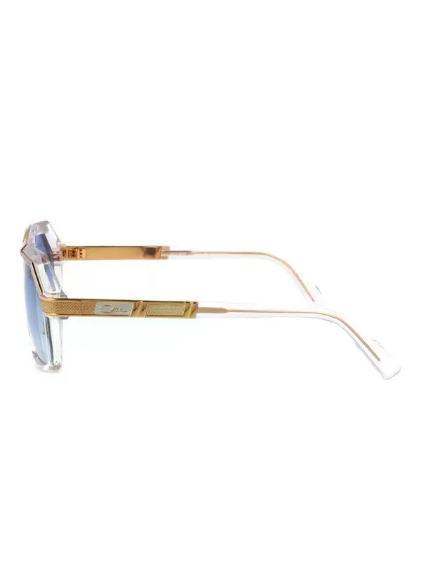 Cazal Pilot-frame Sunglasses - White