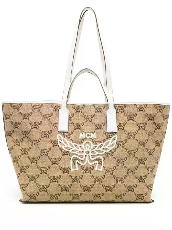 Mcm Medium Himmel Tote Bag