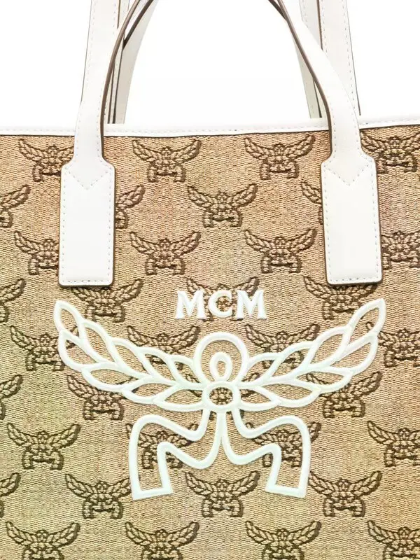 Mcm Medium Himmel Tote Bag